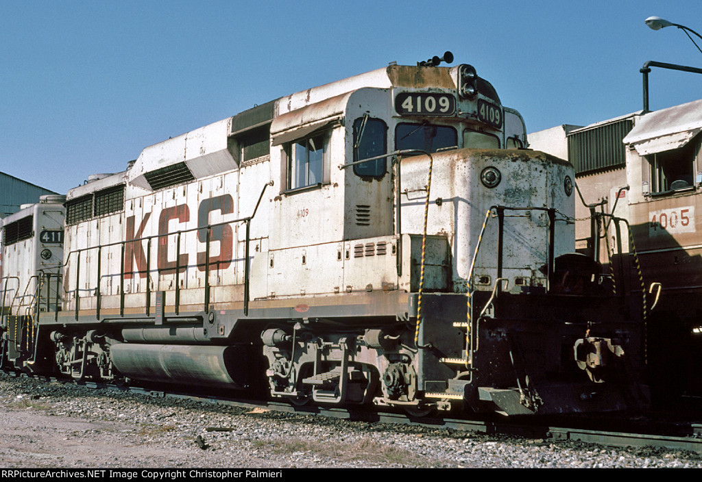 KCS 4109 at West Yard